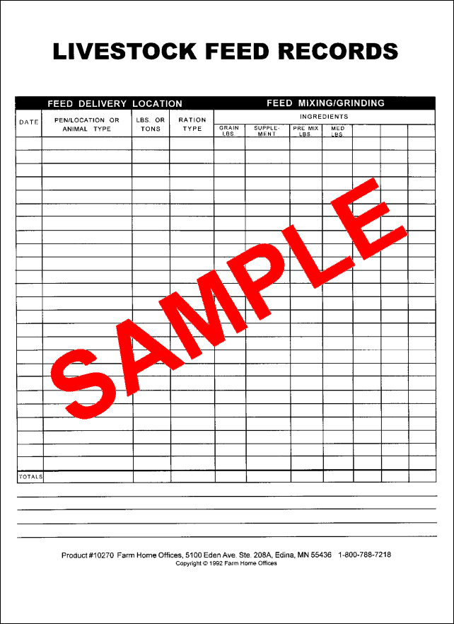 Item 10270SP 6 LIVESTOCK FEED PADS – Sylvette Corporation - Farm Home ...